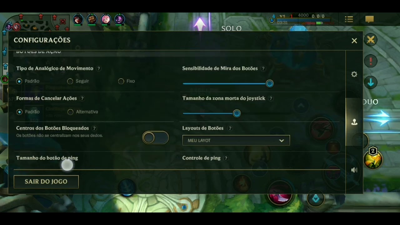 COMO POR O PLACAR DO WILD RIFT EM MEIA TELA/TELA CHEIA E COMO MUDAR A ...