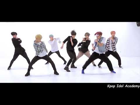 BTS - DNA - MIRRORED in SLOW MOTION // LEARN TO DANCE full song