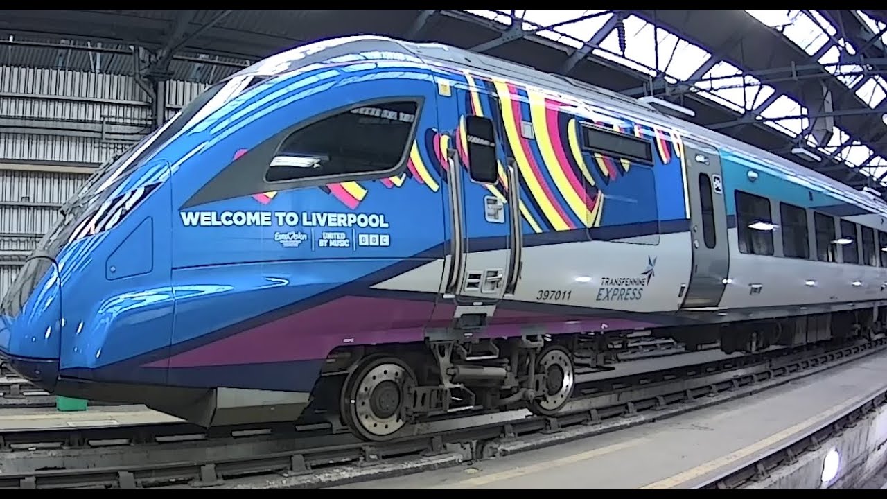 Eurovision - Train Wrap Time Lapse - YouTube