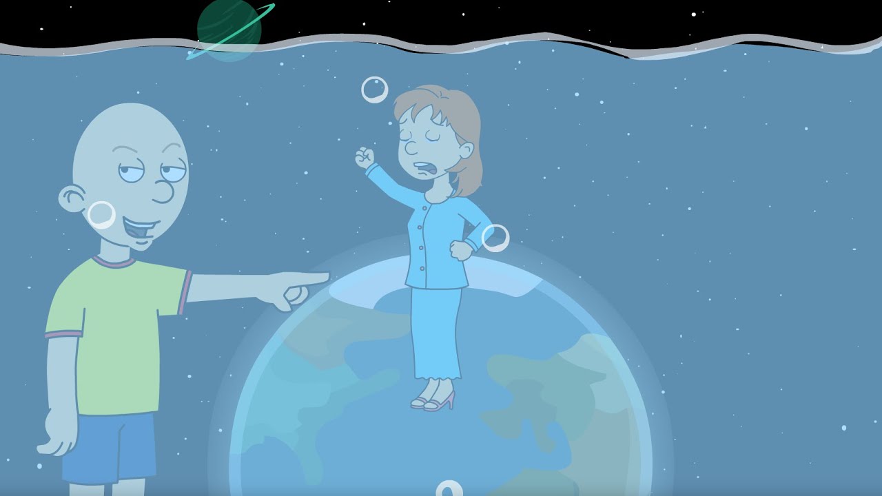 Caillou makes Rosie Cry to Flood the World/Grounded - YouTube