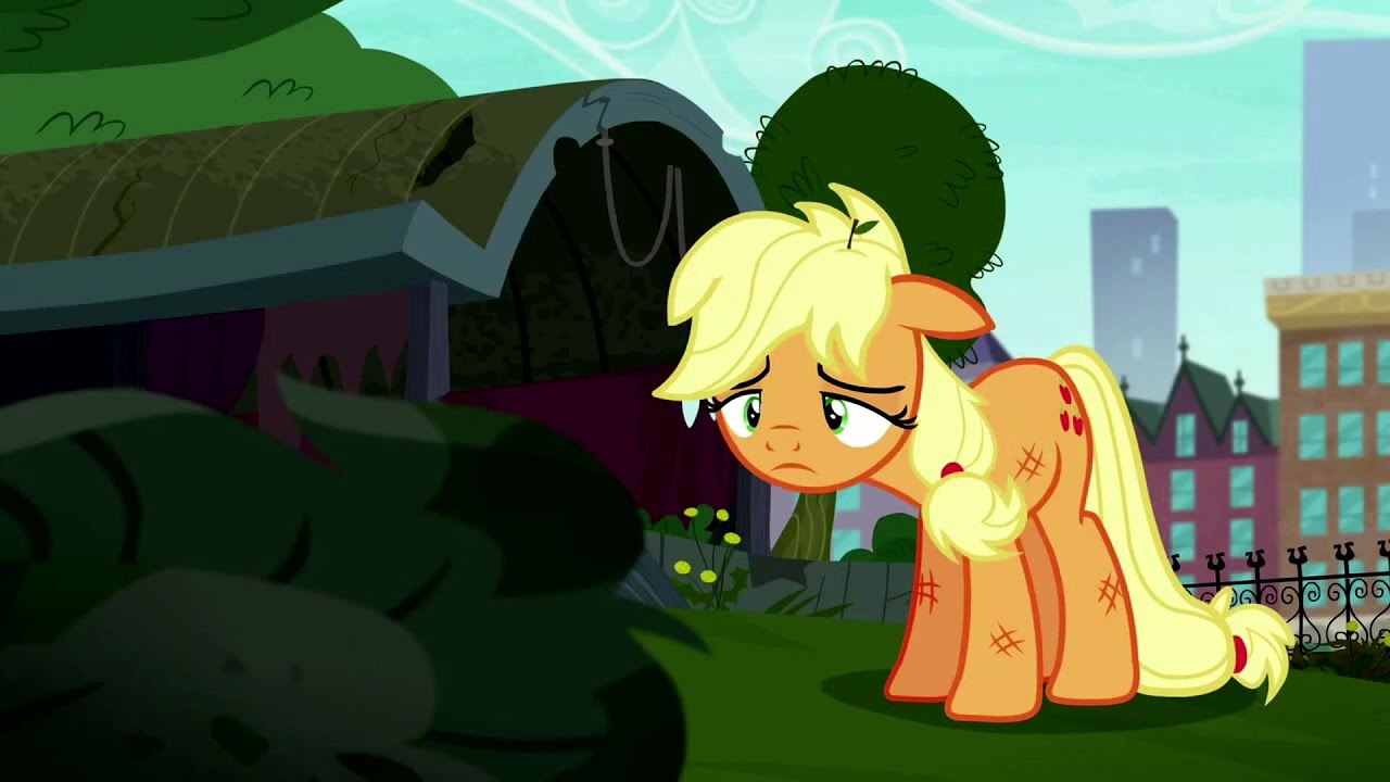 Applejack Tries to Fix the Park - MLP: Friendship Is Magic [HD] - YouTube