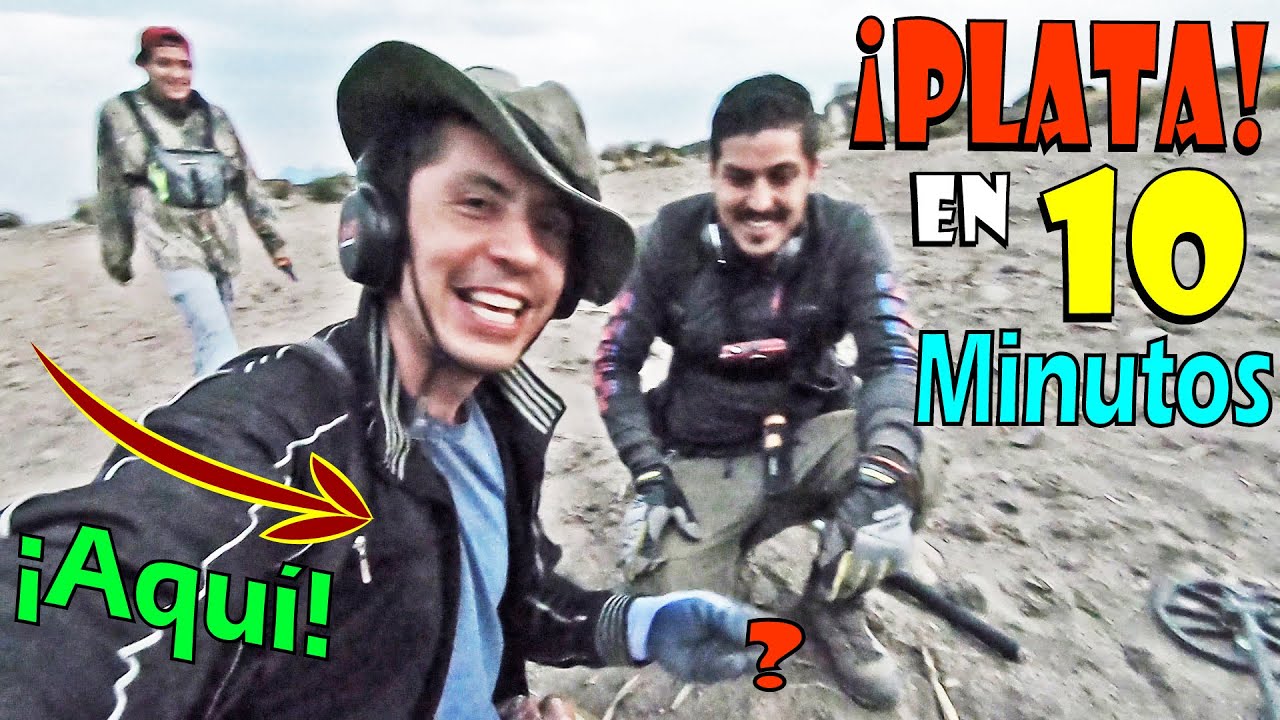 ¡Increíble PLATA ANTIGUA ENCONTRADA en 10 MINUTOS! con Detector de ...
