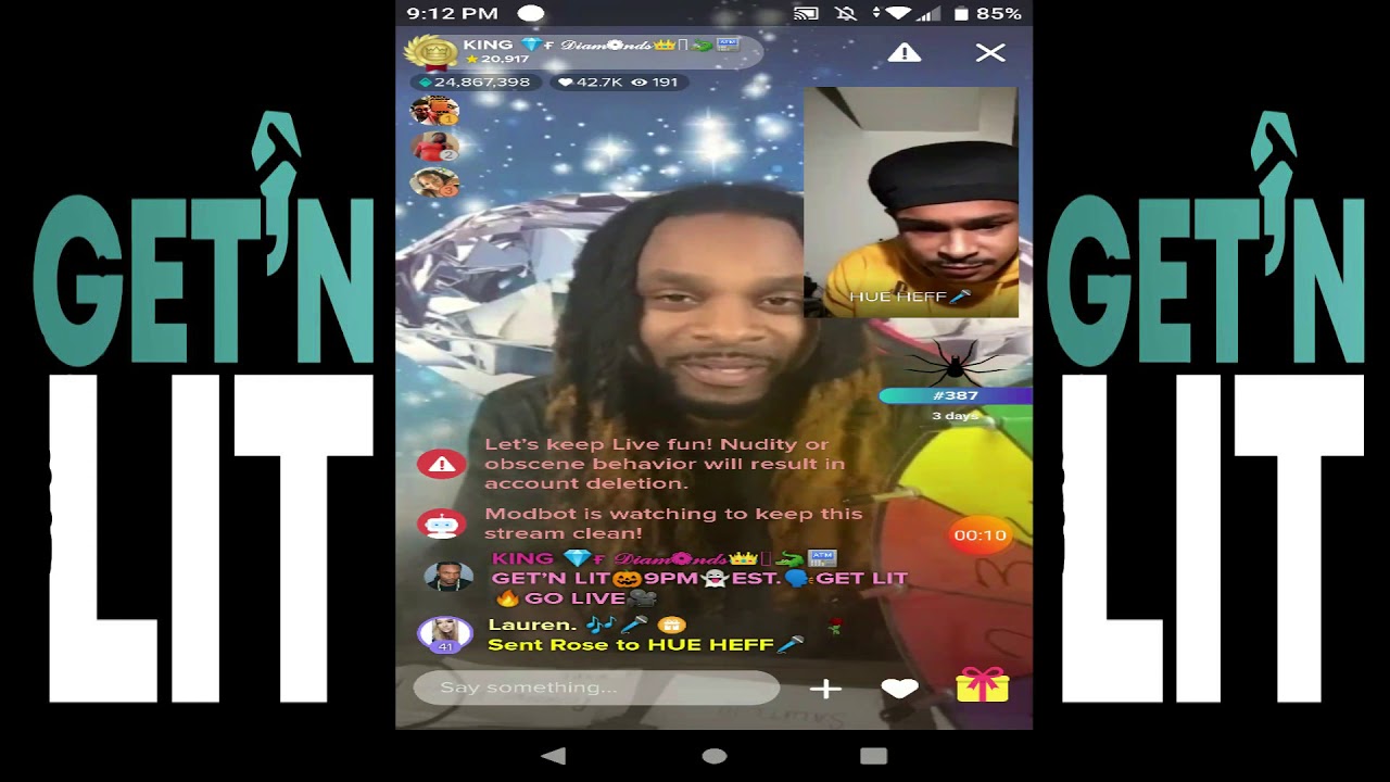 GET’N LIT EP.12 HUE HEFF & KUSH - YouTube