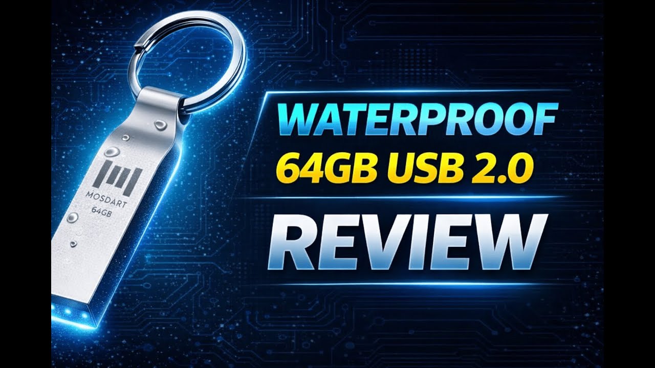 Review - MOSDART Waterproof 64GB USB2.0 Flash Drive, exFAT Metal Memory ...