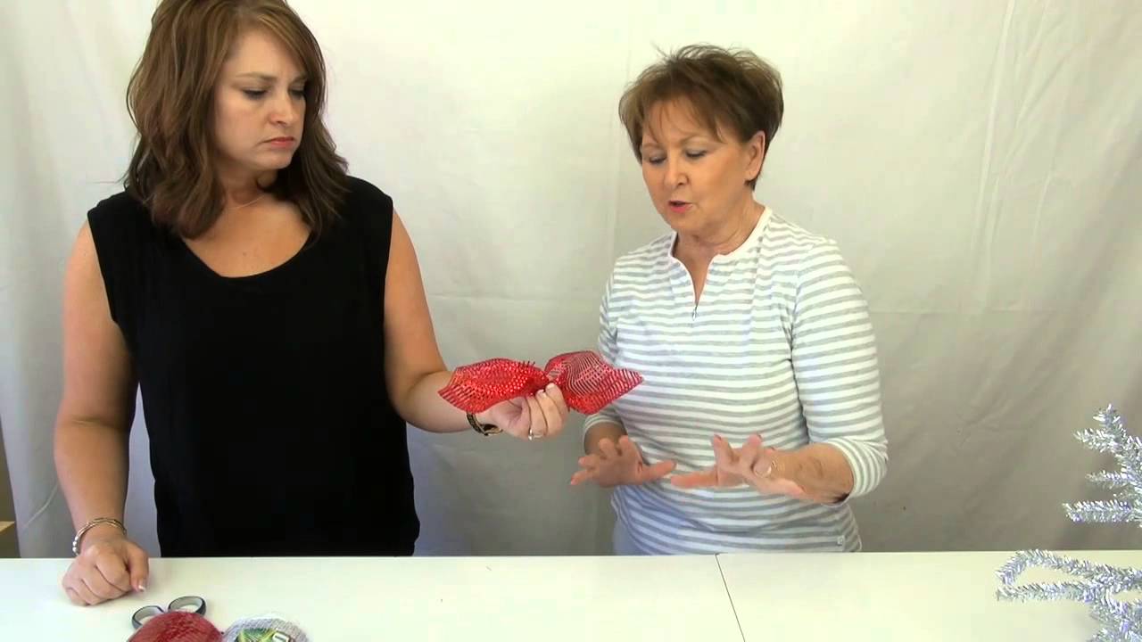 Patriotic Deco Poly Mesh Ball Decoration by Trendy Tree - YouTube