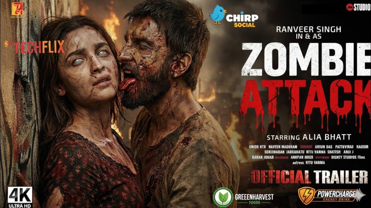 ZOMBIE ATTACK (2026) | Official Trailer | Ranveer Singh | Alia Bhatt ...
