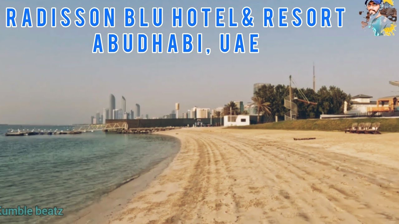 Radisson Blu hotel and resort beach view#western bay#abudhabi#uae ...