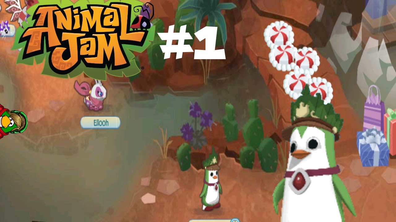 Um jogador de CP jogando AJ - Animal Jam #1 - YouTube