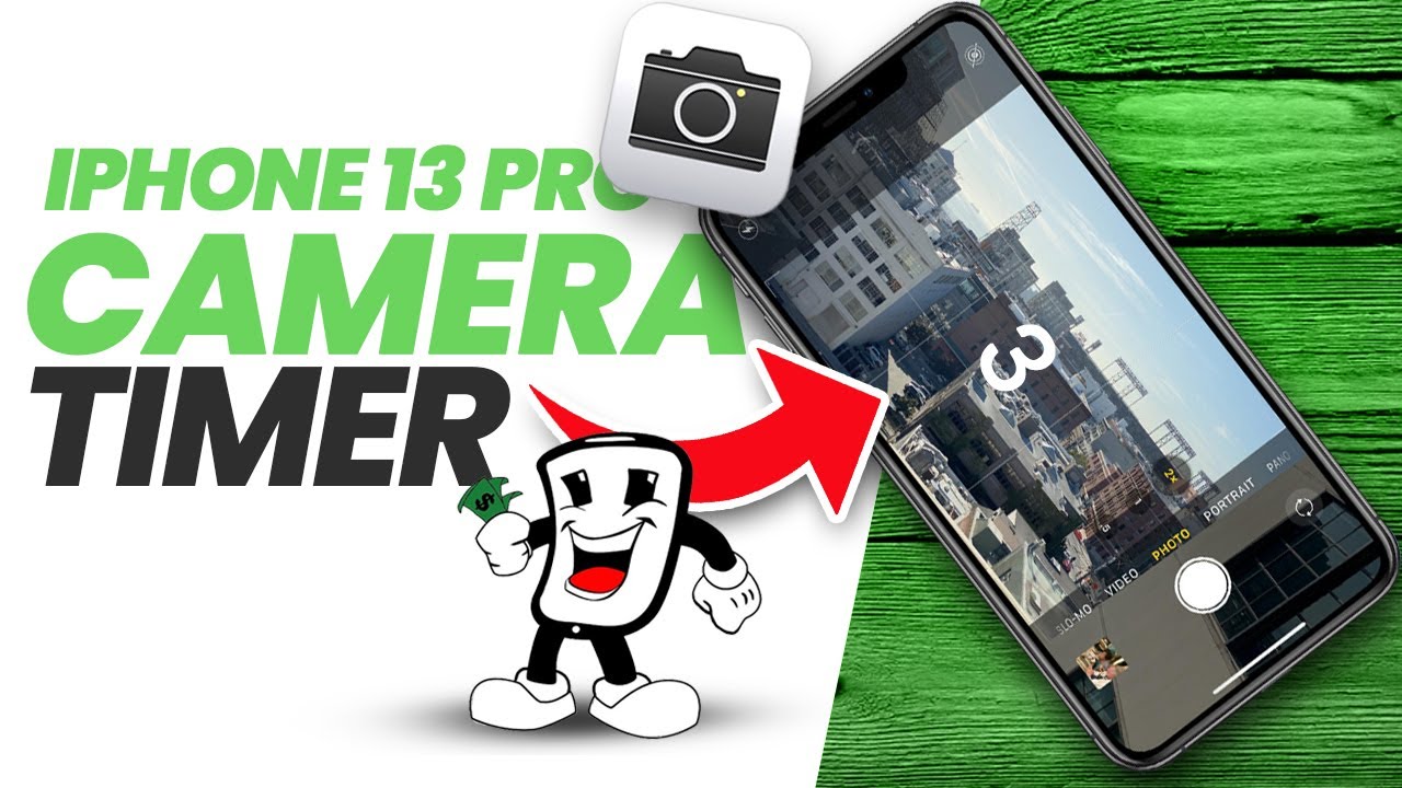 [iPHONE 13 PRO] - How to Set a Photo Timer when Taking a Picture ...