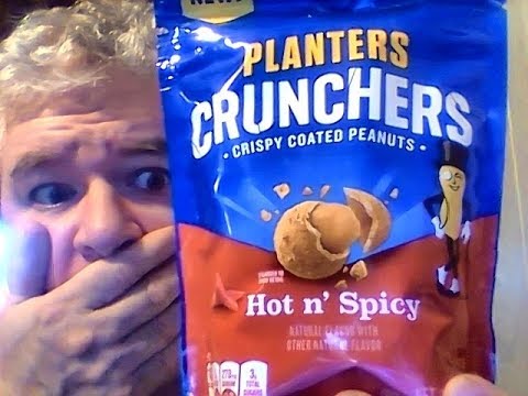 Planters Hot 'n Spicy Crunchers - YouTube
