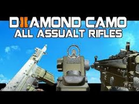 COD BO2 Diamond Assault rifles - YouTube