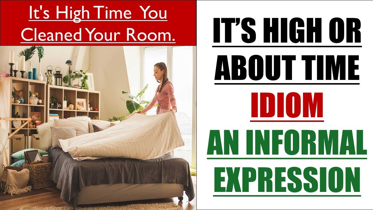 it's high time || its about time || English Idiom || English grammar ...