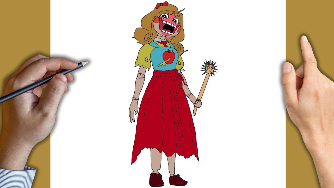 Como Dibujar Miss Delight | Poppy Playtime | Paso a Paso - YouTube