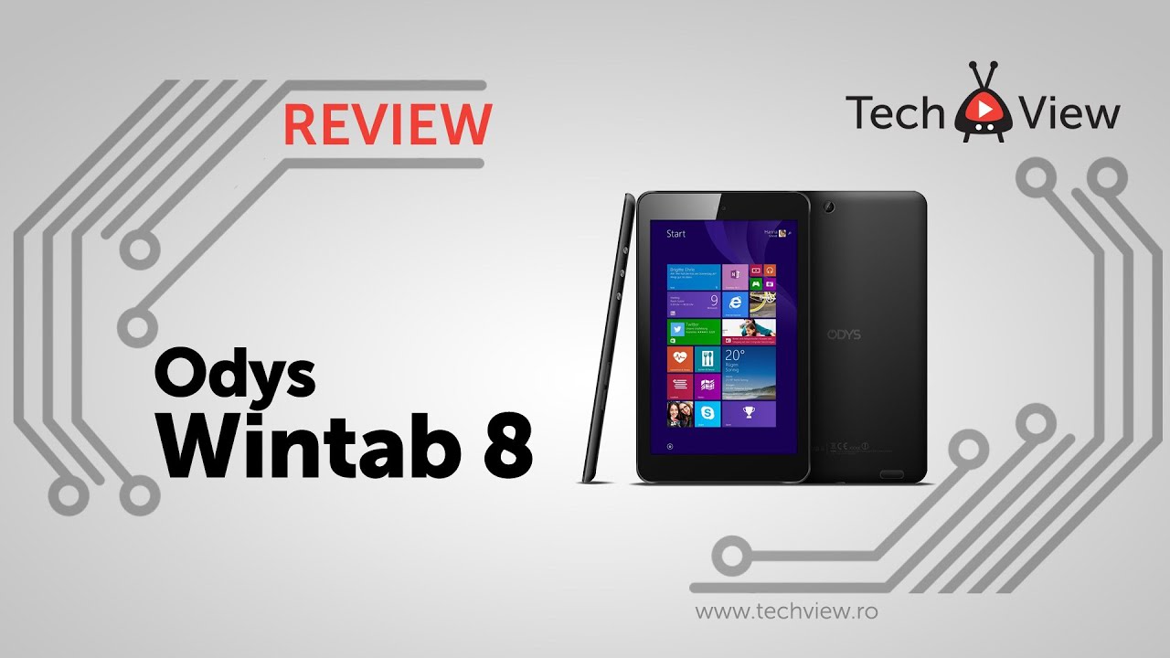 Tableta Windows 8 - ODYS Wintab 8 - TechView.ro - YouTube