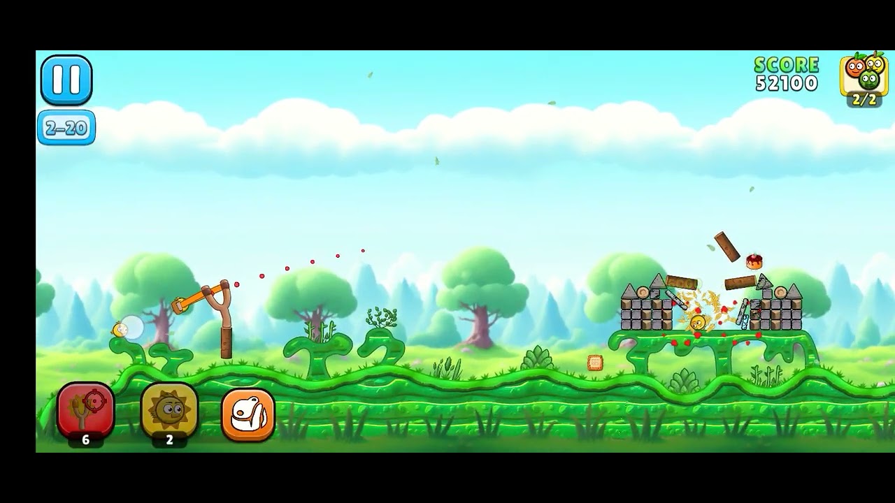 ANGRY CRUSHER CATAPULT || MAP 2|| LV 20 || GAME PLAY || ORIGINAL SOUND ...