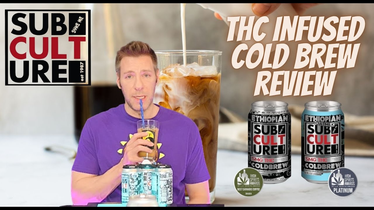 Subculture THC Infused Cold Brew Review - YouTube