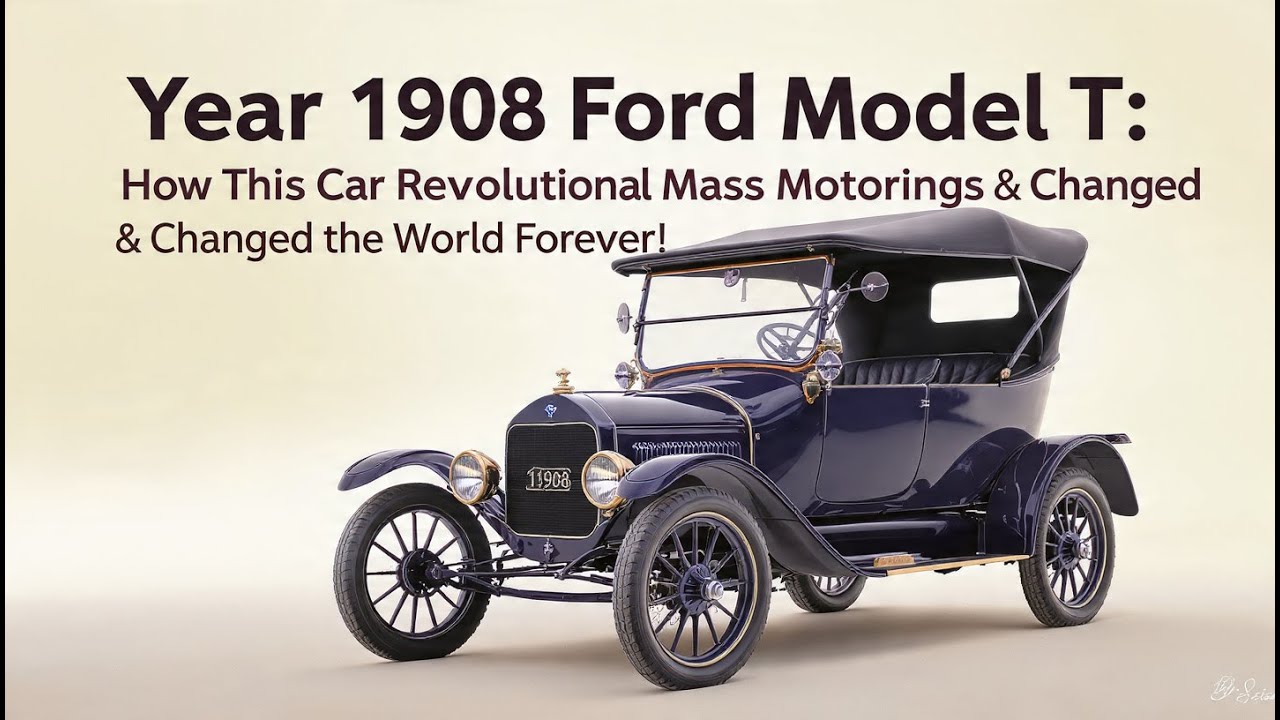 Ford Model T (1908): How This Car Revolutionized Mass Motoring ...