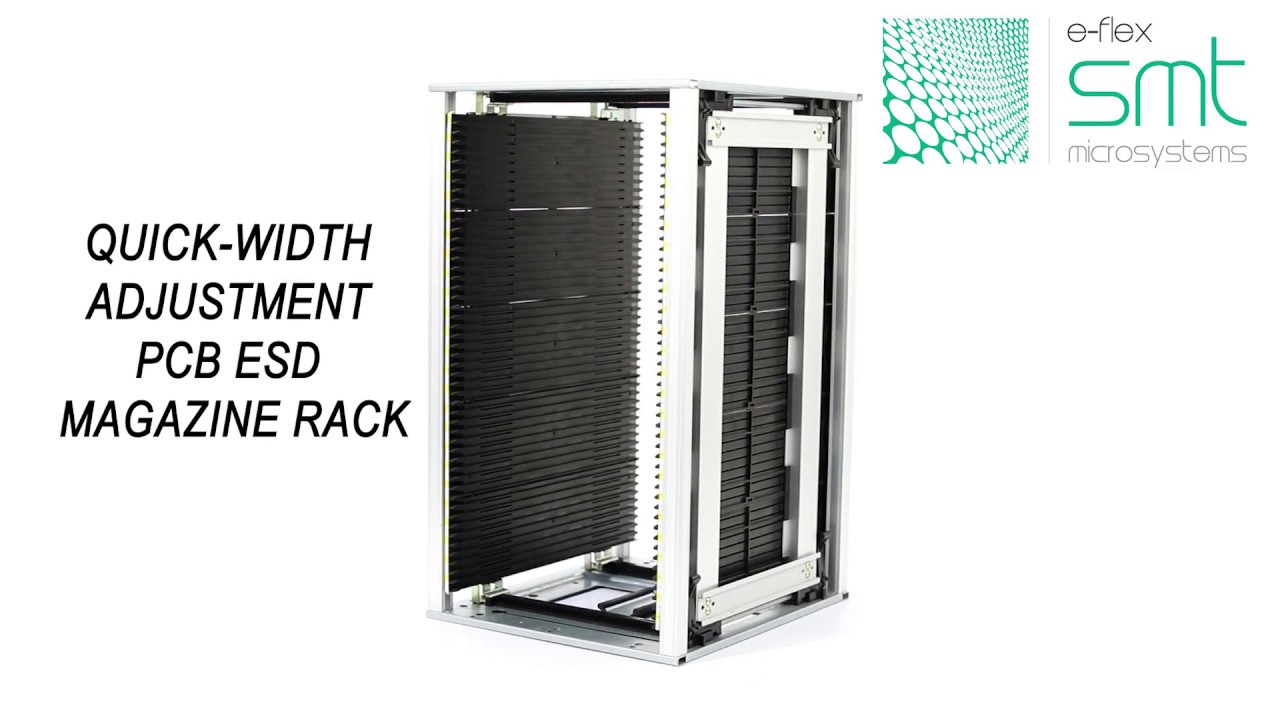 e Flex SMT ESD Magazine Racks Promotional Video - YouTube