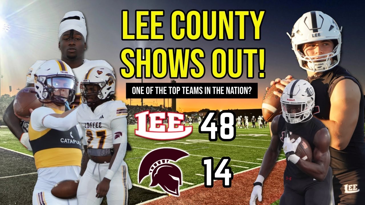 Lee County Stays Undefeated with DOMINANT Win vs Coffee | Georgia High ...
