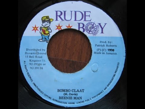 Beenie Man - Bombo Claat (Antidote Riddim) (1998) {Rude Boy} - YouTube