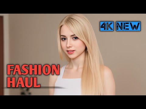 [4K] Lingerie Try on Haul by see through - YouTube