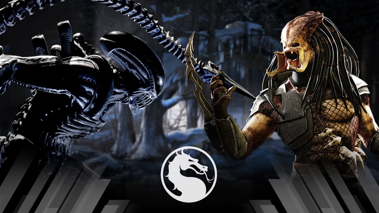Mortal Kombat X - Alien Vs Predator (Very Hard) - YouTube
