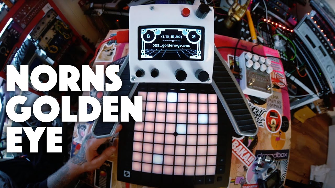 NORNS Goldeneye Demo - Chaotic Pattern Sequencer - YouTube