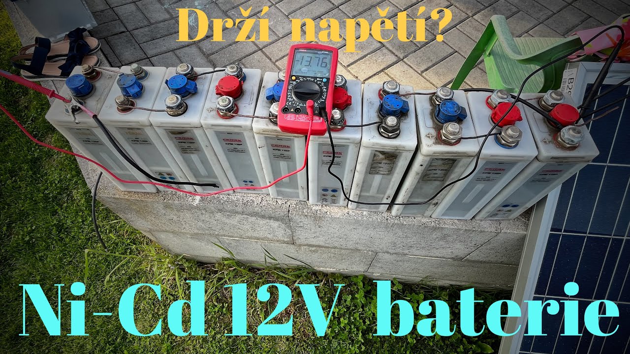 Repase Ni-Cd baterie Ferak díl 4 - YouTube