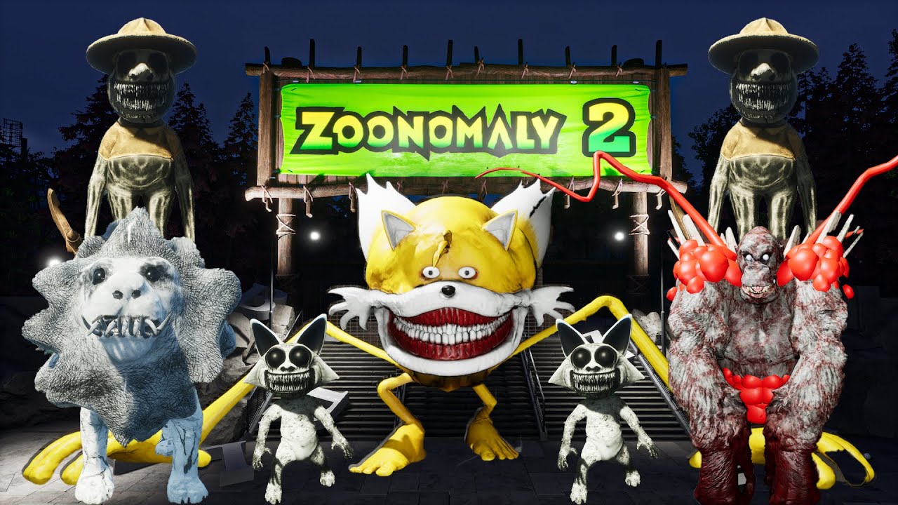 Zoonomaly 2 Official Teaser Full Game Play - Sonic Tails vs Lion ...