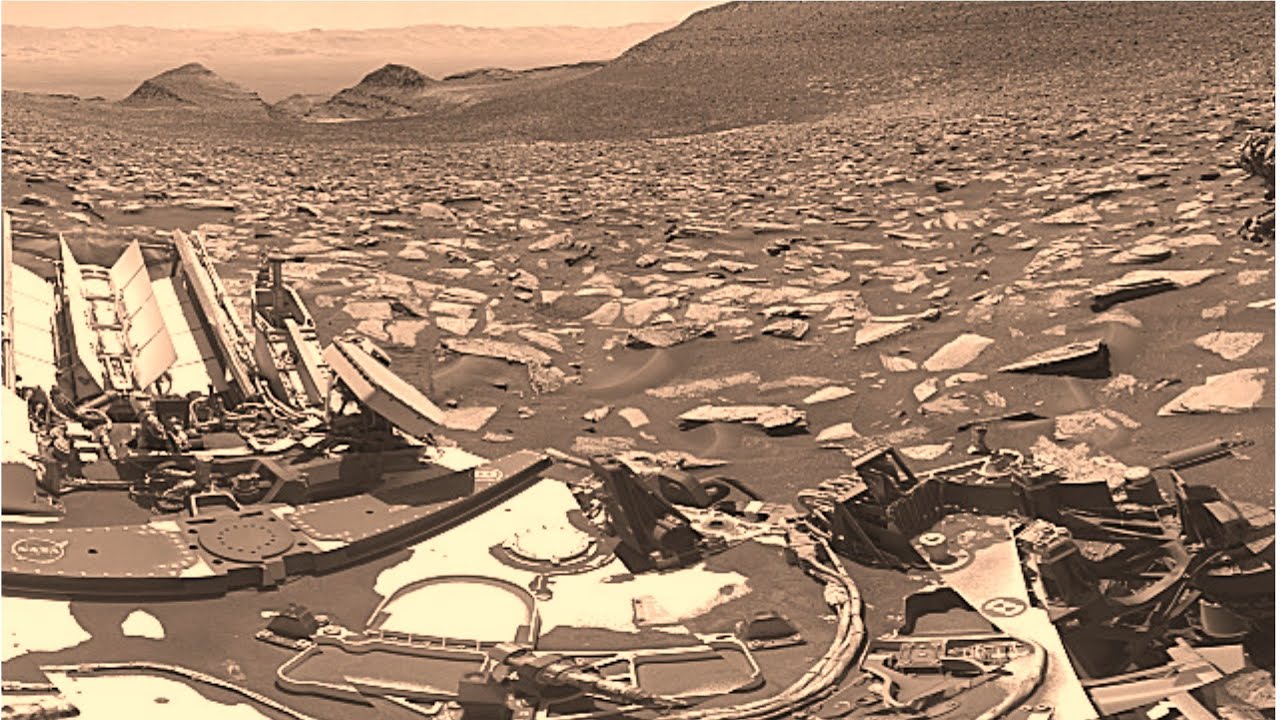 NASA's Mars Curiosity Rover Navcams View the Area Around 'Sequoia' in ...