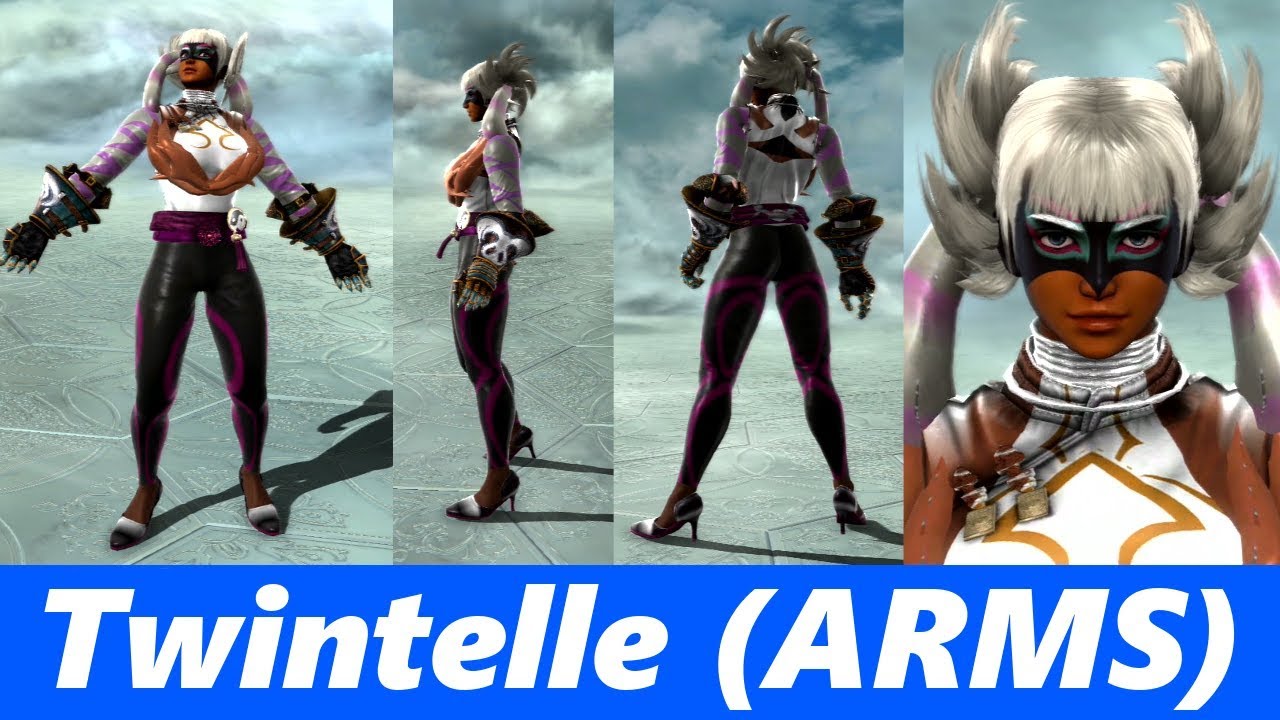 TWINTELLE (ARMS) SoulCalibur 5 Formula - YouTube