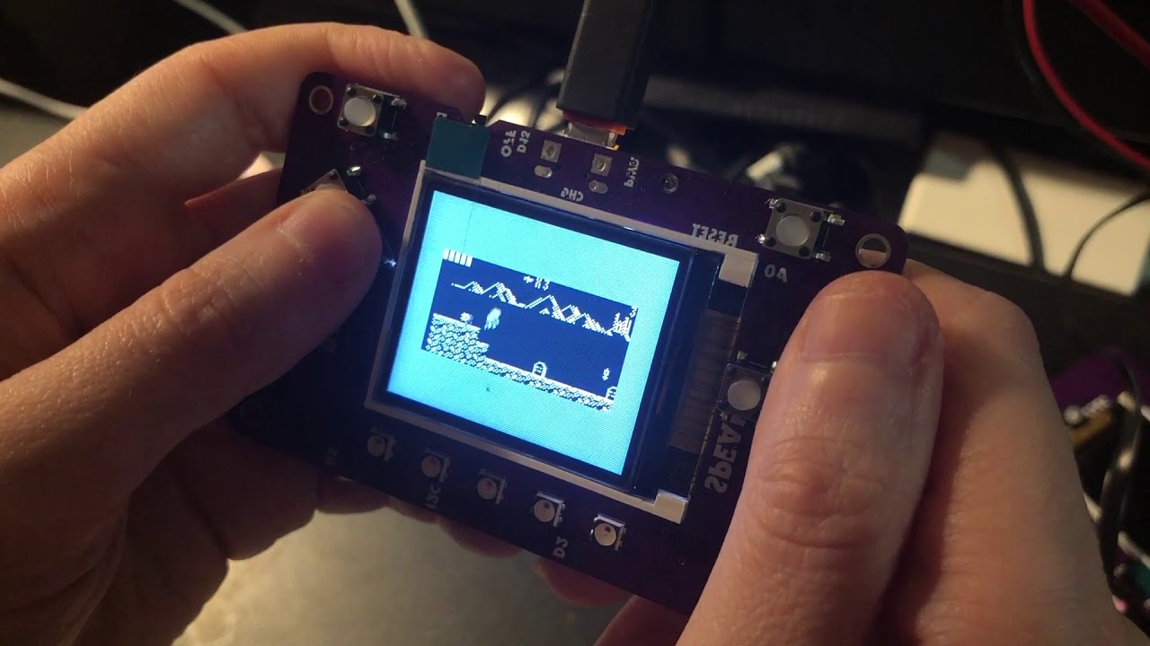 Coming soon the PyBadge gaming and badge platform - YouTube