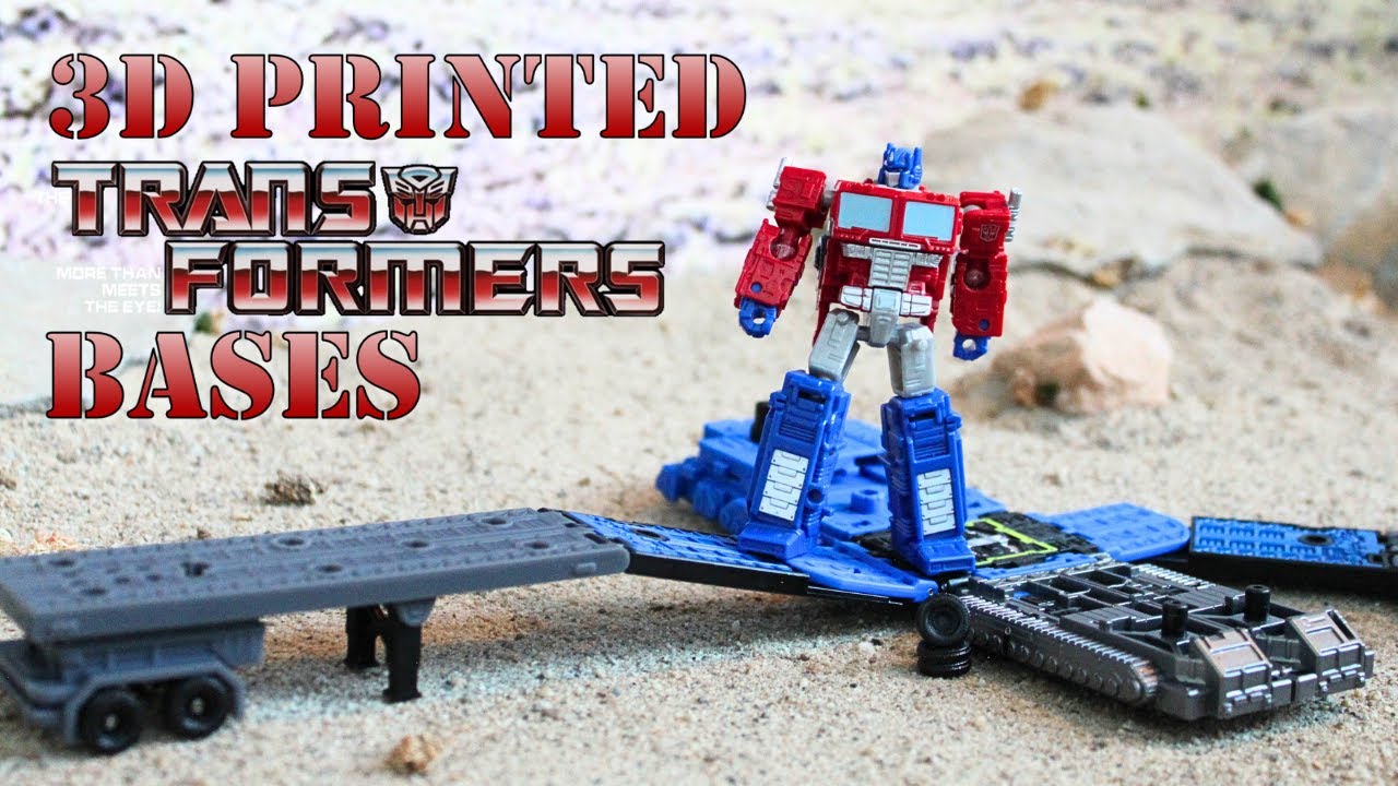 3D Printed Transformers Base (and 12min of rambling) - YouTube