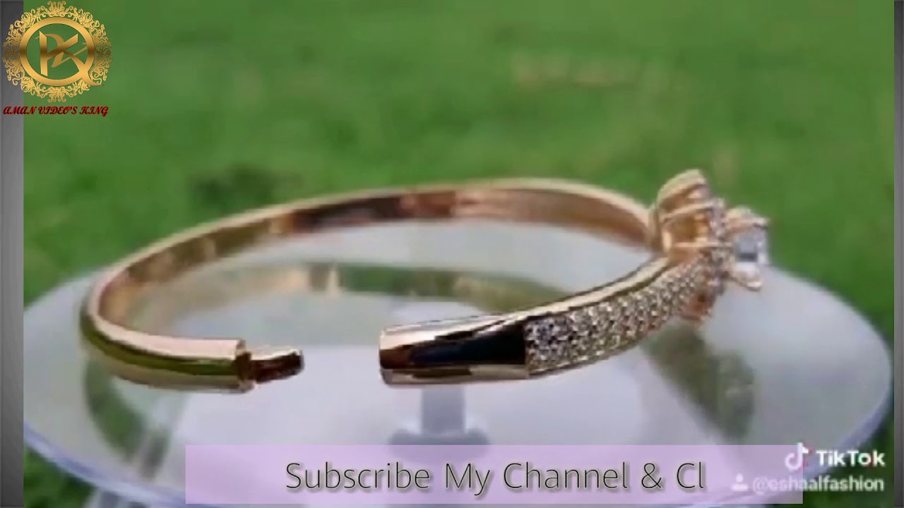 Crystal Gold Plated Bracelet 2020 ∥ All Collection Bracelet For Men And ...