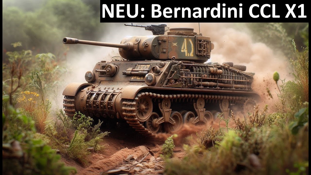 Der Zwerg! NEUER Premium: Bernardini CCL X1 (World of Tanks Konsole ...