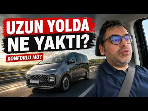 Hyundai Staria Hybrid Uzun Yol Testi: Tüketim Şaşırttı mı?