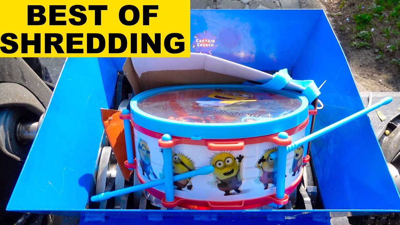 SHREDDER VS MINION GARBAGE - YouTube