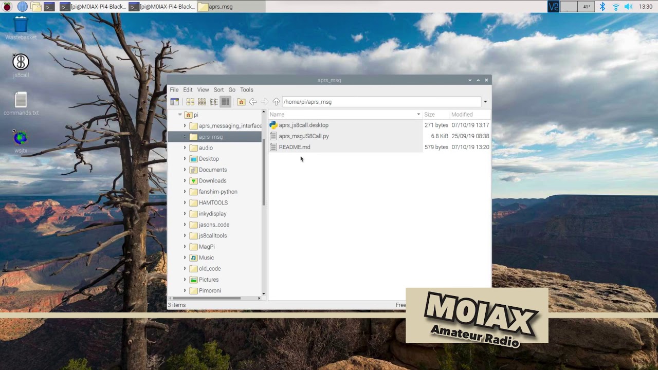 Raspberry Pi Desktop Shortcut For APRS Message App For JS8Call YouTube Raspberry Pi Desktop Shortcut For APRS Message App For JS8Call YouTube