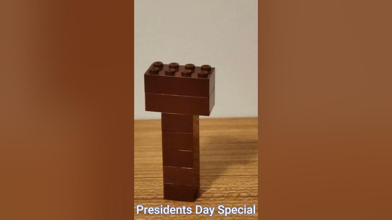 Lego MOC Build - Gavel (Presidents Day Special) #shorts - YouTube
