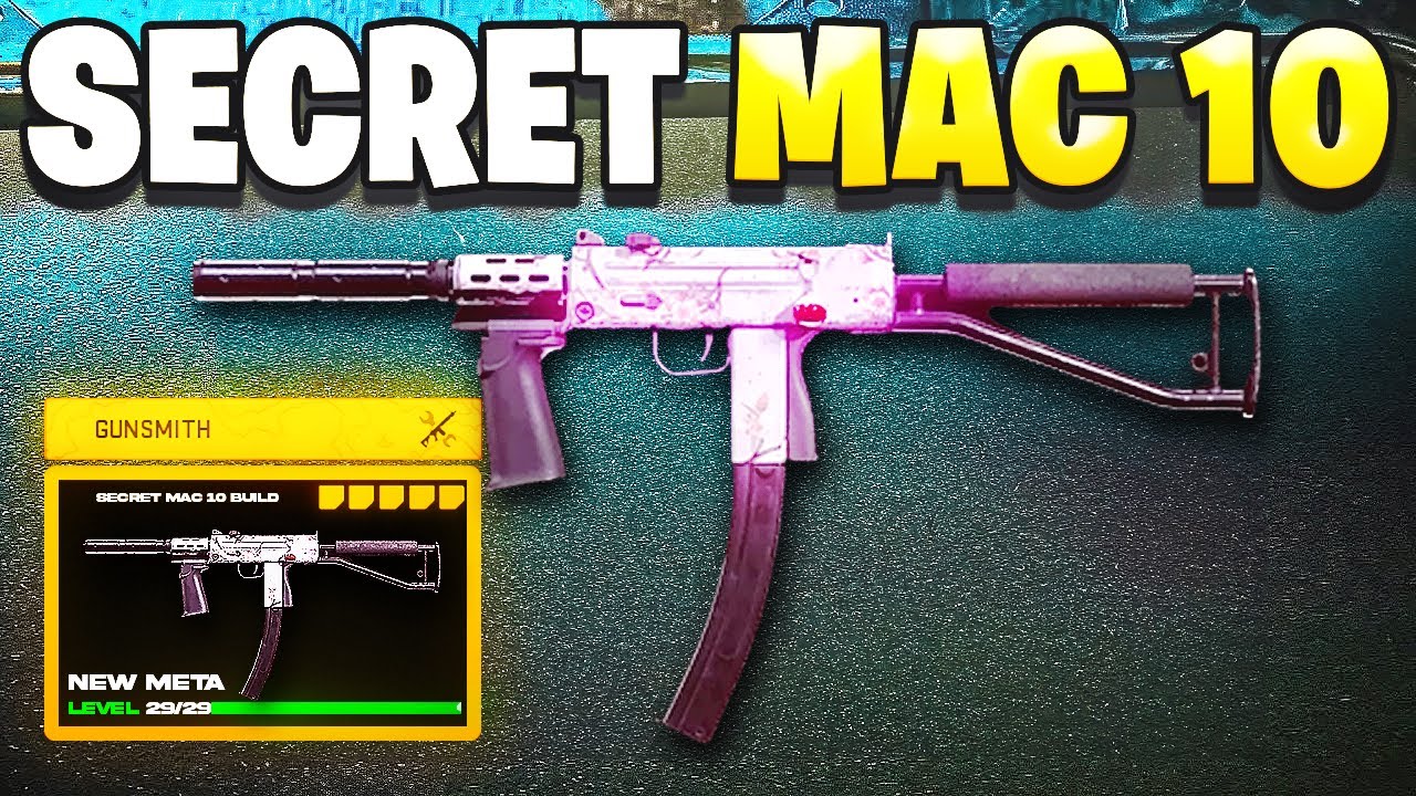 the *NEW* MAC 10 in WARZONE on REBIRTH ISLAND😍 (Best WSP-SWARM Class ...