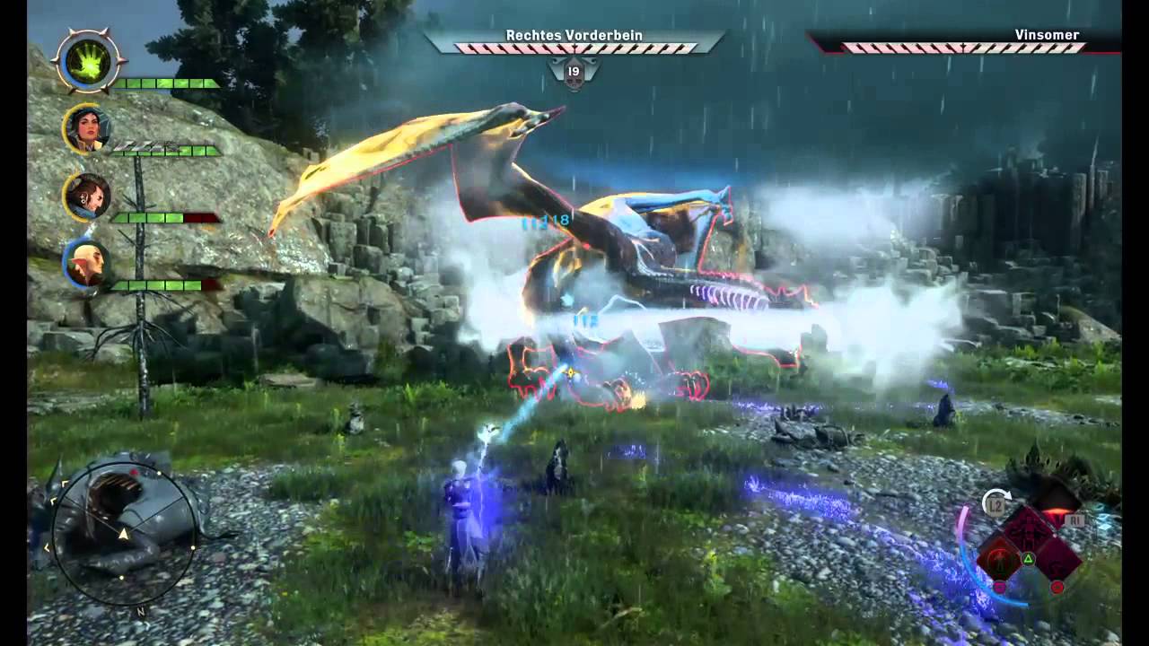 Dragon Age Inquisition Vinsomer Kill mit Magier Lvl 23. - YouTube