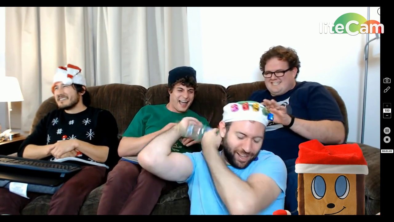 Markiplier December 2016 liveatream-Tyler laughing to hard xD - YouTube