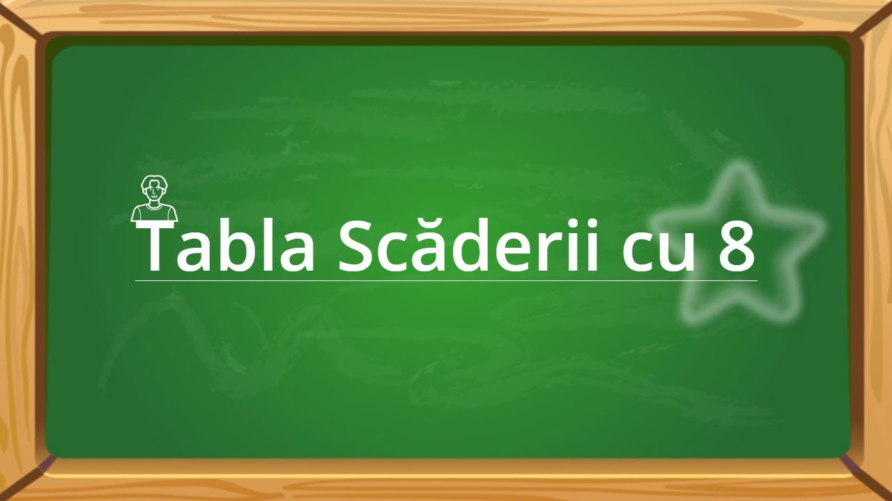 Tabla scaderii cu 8| scaderea cu 8[video] - YouTube