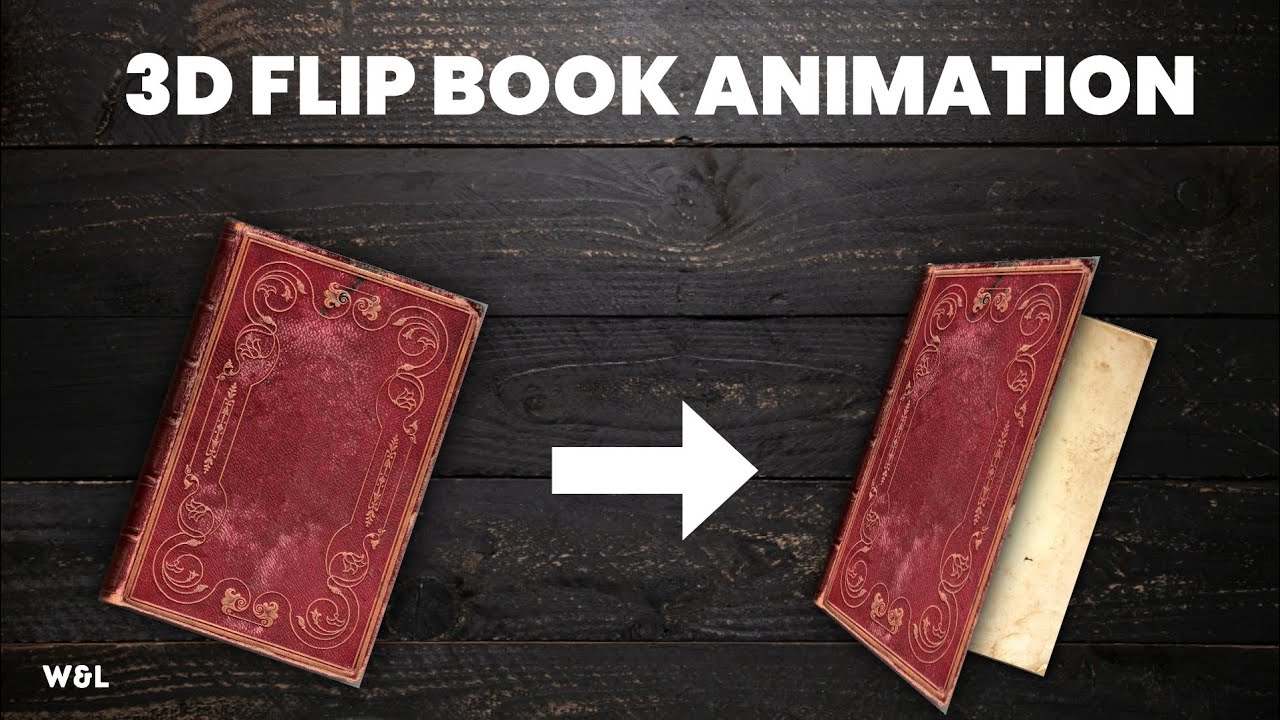 3D FLIP BOOK ANIMATION TUTORIAL - ALIGHT MOTION (ID) - YouTube
