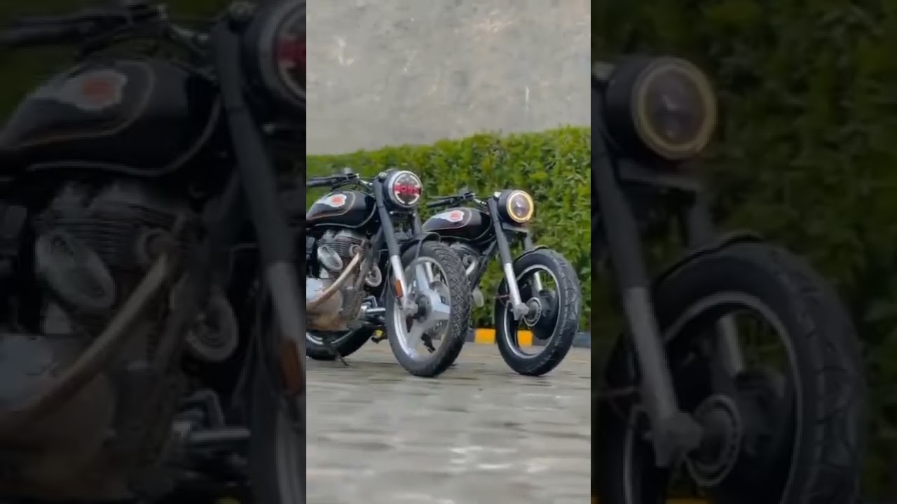 bullet 350 modified alloy wheel#shorts$$ - YouTube