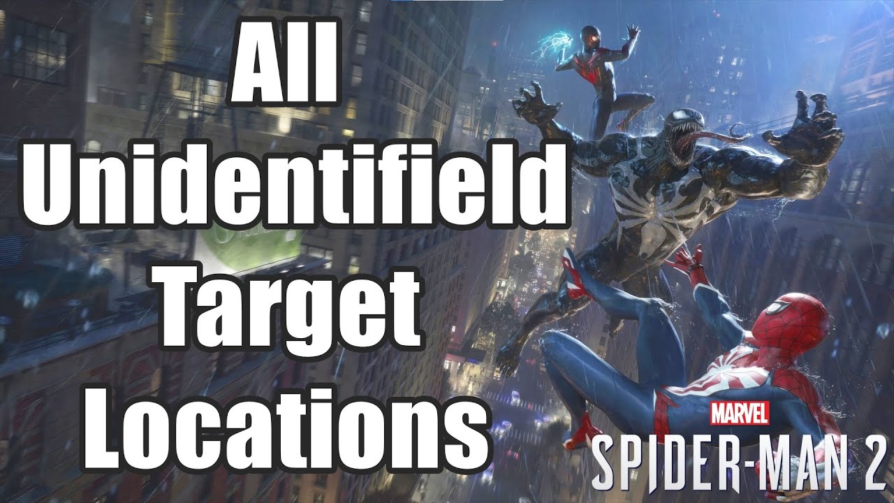 Marvel's Spider Man 2 - Hunter Drones - All Unidentifield Target ...