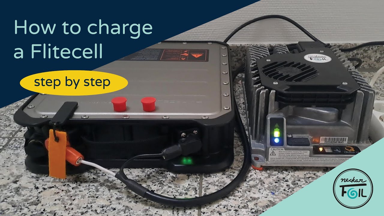 Flitecell: Charging procedure with the Flite Premium Fast Charger - YouTube