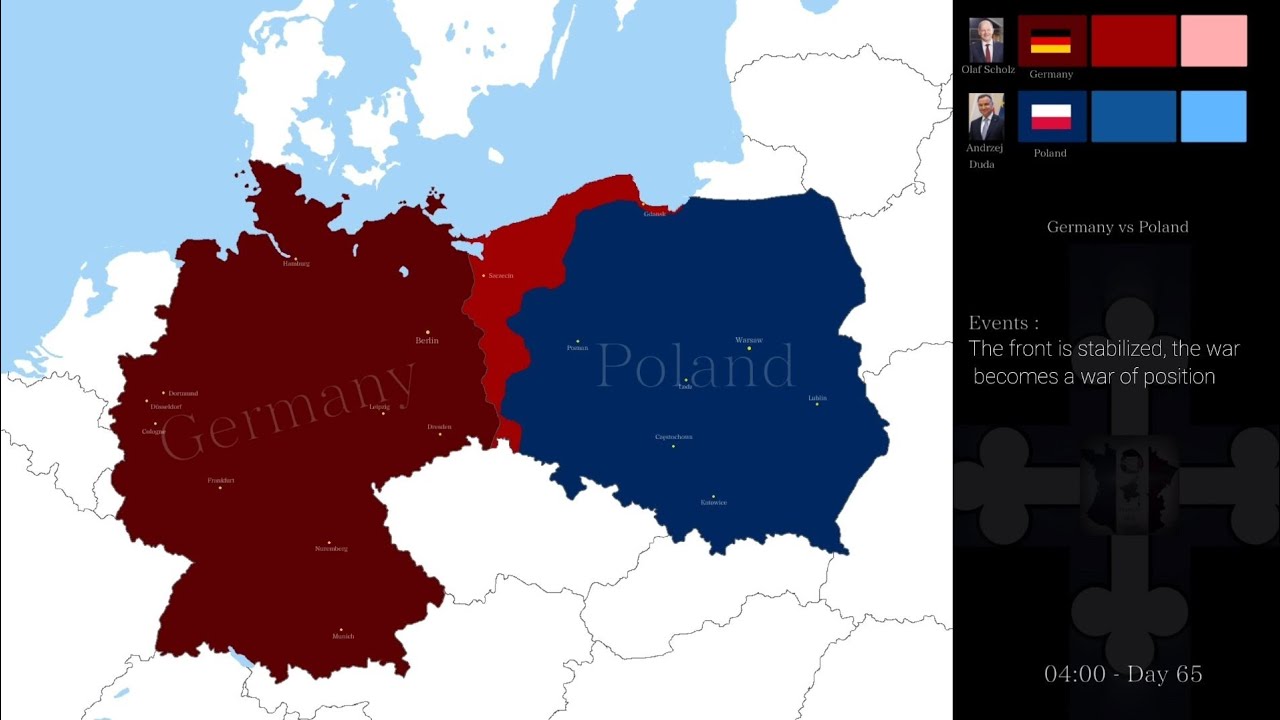 Germany vs Poland - War simulation - YouTube