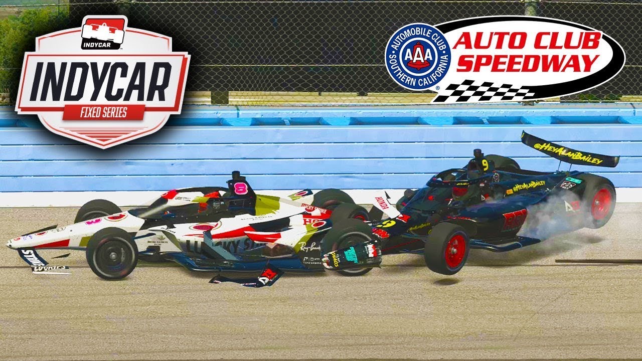 First Race, Epic Glitch! | Auto Club | IndyCar iRacing Series | Race 1 ...