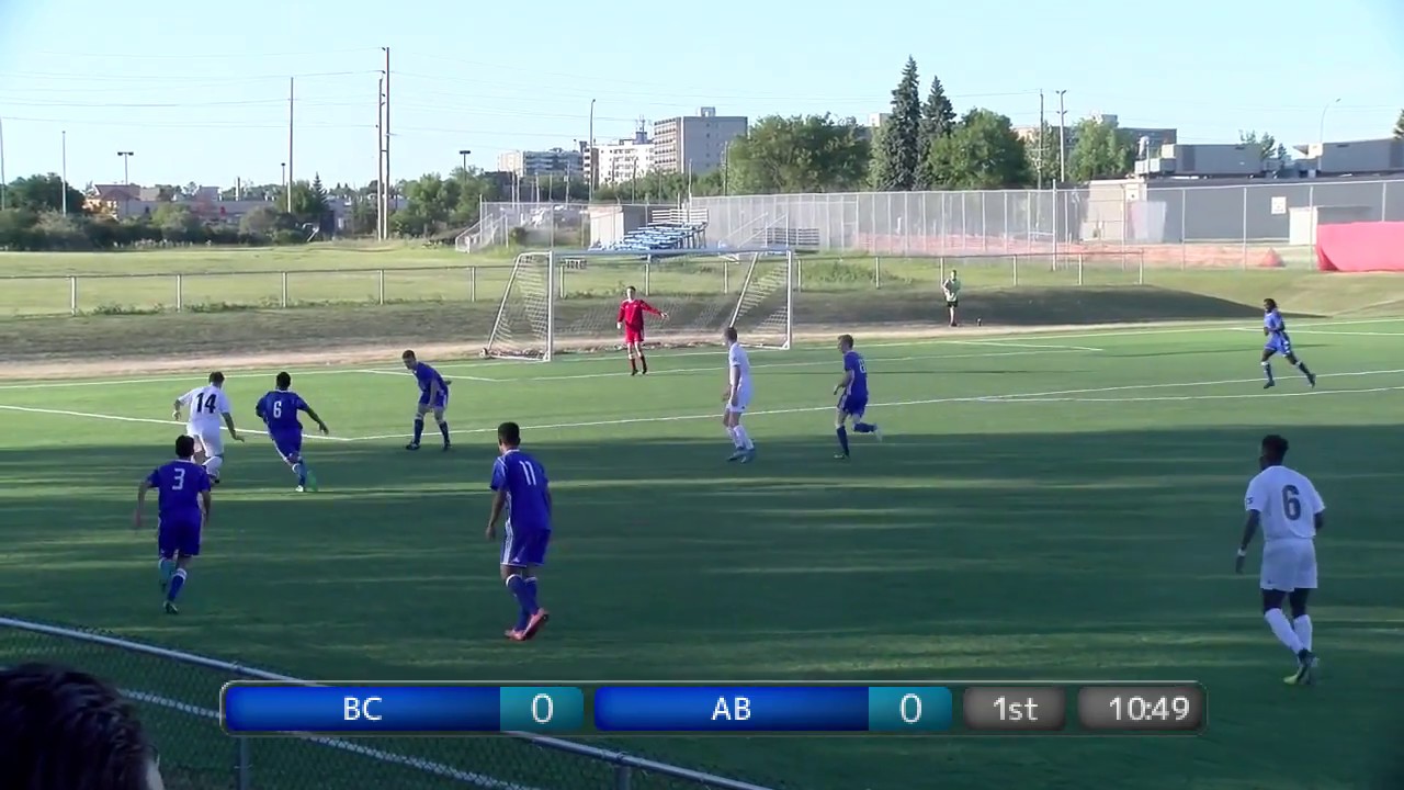 2017 Canada Summer Games - Men's Soccer - Alberta vs. British Columbia ...